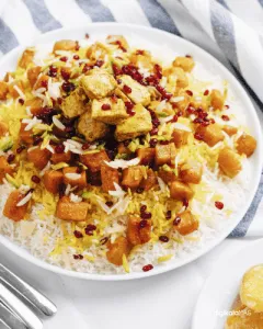 طرز تهیه کدو حلوایی پلو شمالی خوشمزه و راحت (آموزش آشپزی تصویری) | دیجی ...