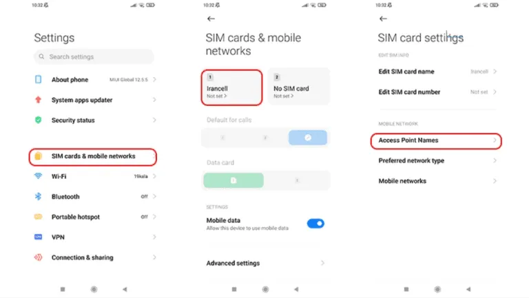 بهترین تنظیمات اینترنت همراه اول (در آیفون، سامسونگ و شیائومی) • دیجی ...